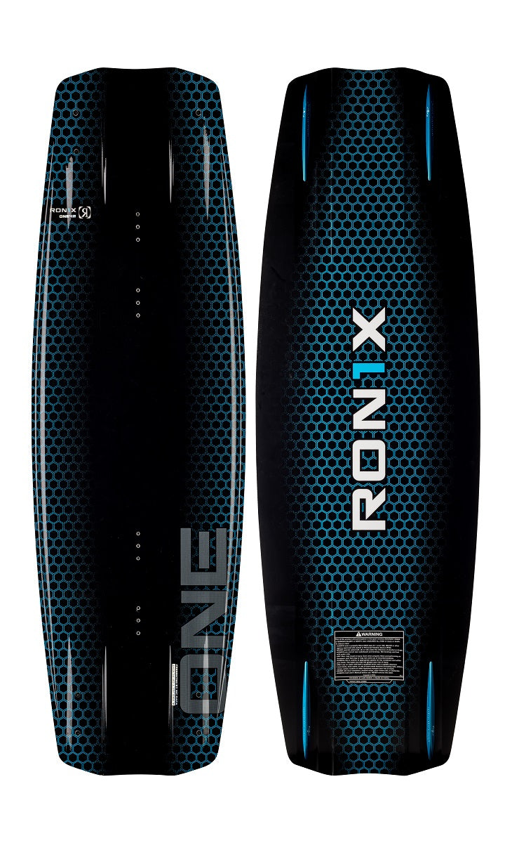 Ronix Wakeboard One - Blackout Technology - Black / Azure Honeycomb