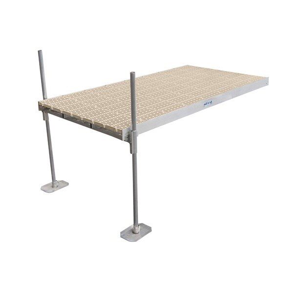 Hewitt Aluminum Sectional Dock /w ThruFlow Decking