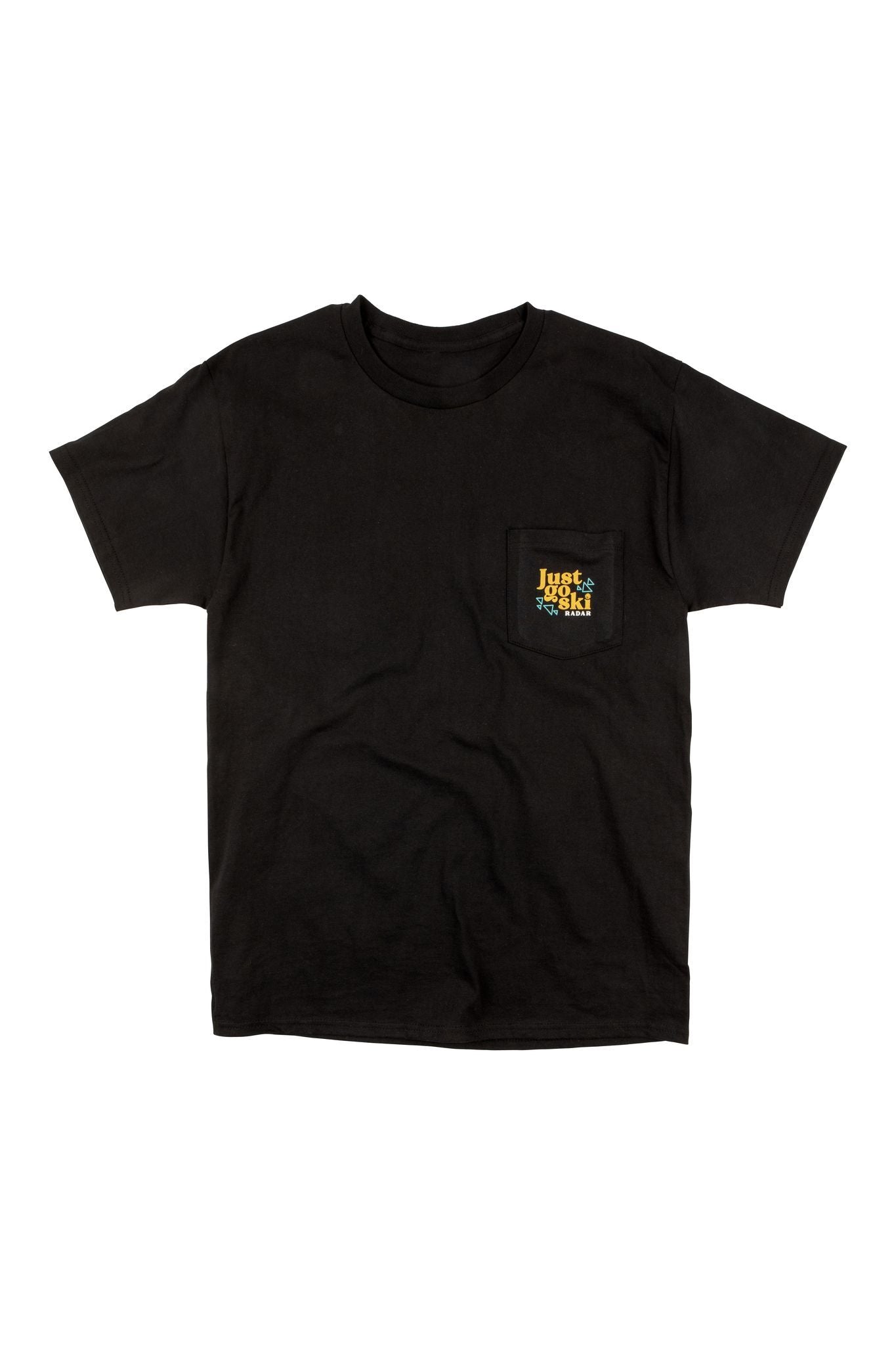 Radar Branded Pocket Tee - Black