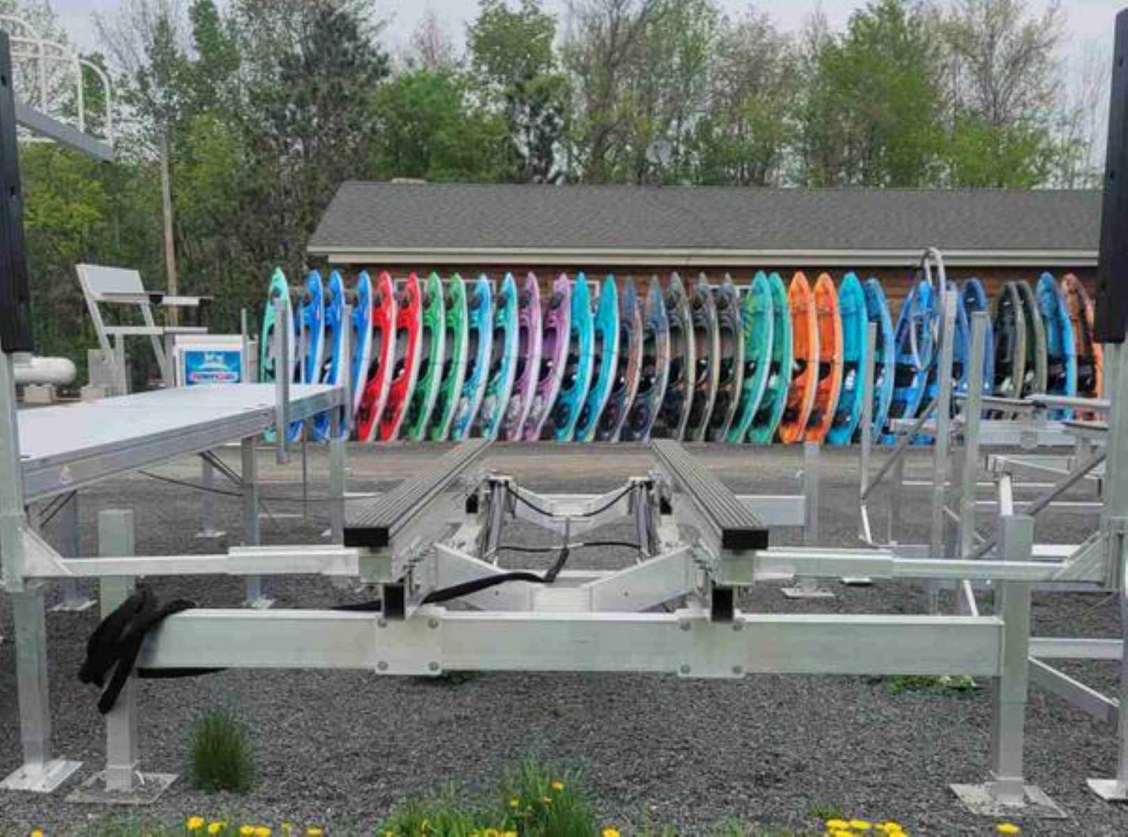 CrossPoint Hydraulic Surf Boat Lifts