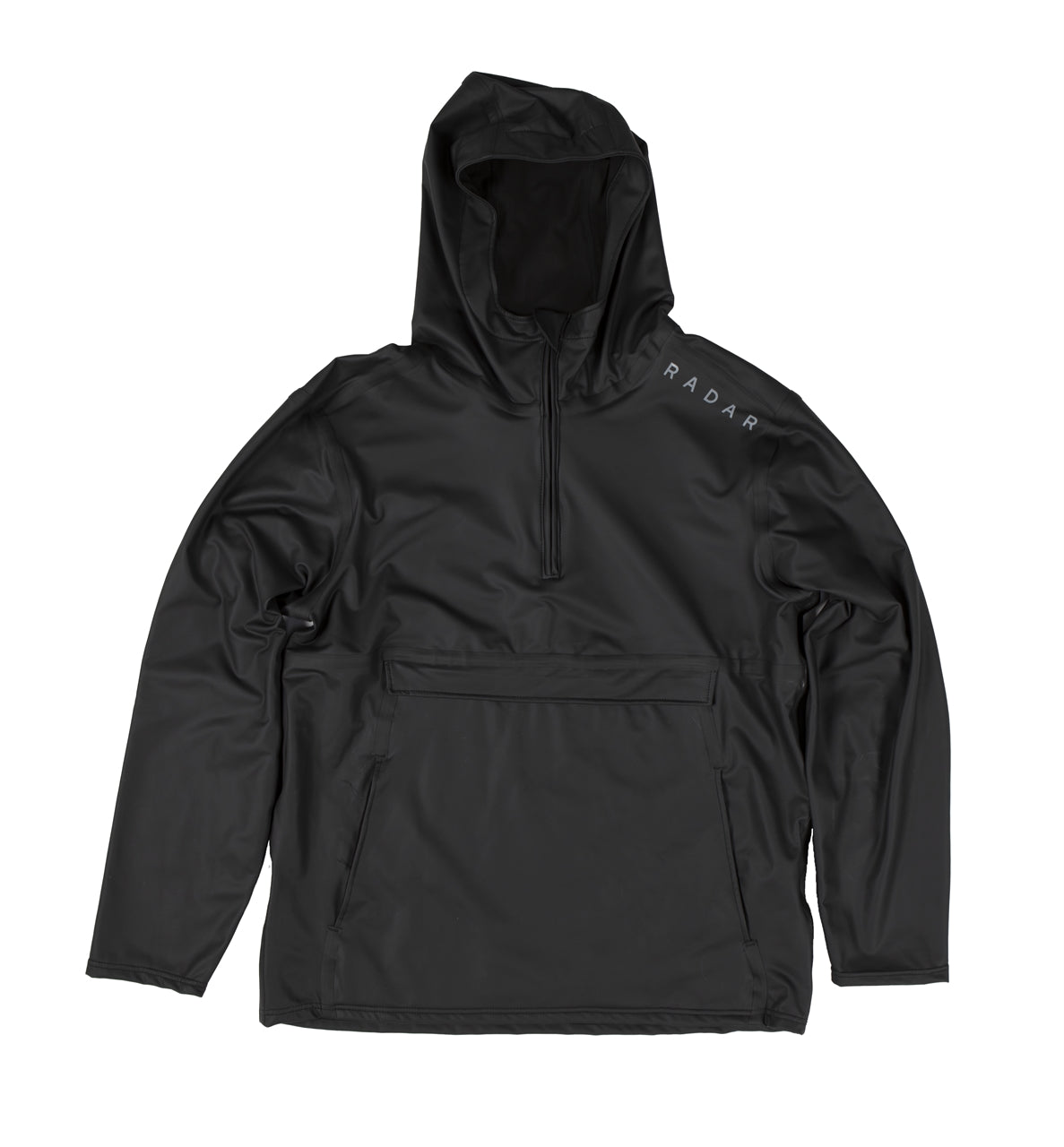Radar Anorak Shell - Waterproof Black Jacket for All Weather