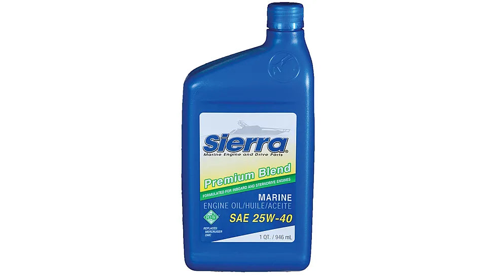 Sierra International 25W40 FCW 4 Stroke Marine Stern Drive Engine Oil