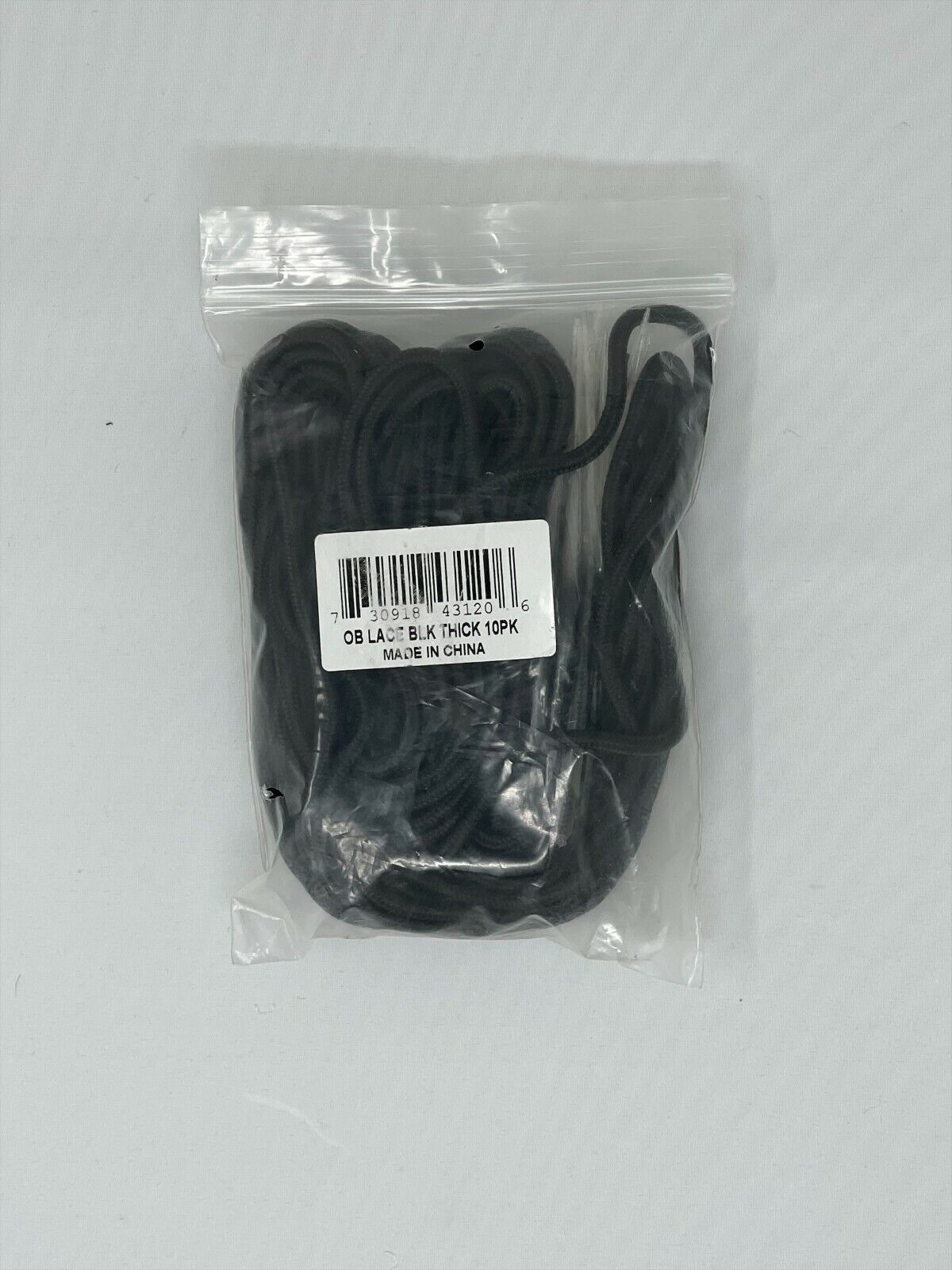 O'Brien Thick Black Wakeboard Binding Lace (10Pk)