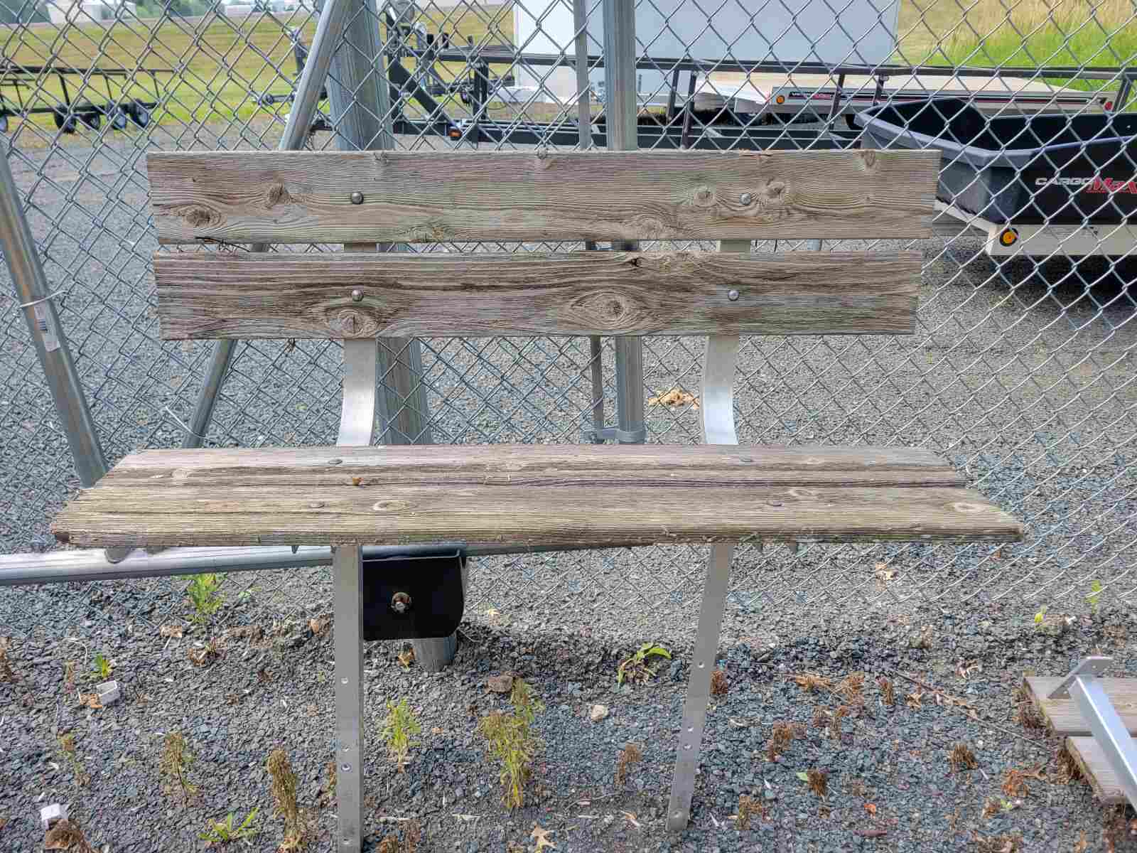 Side Mounted Dock Bench - USED